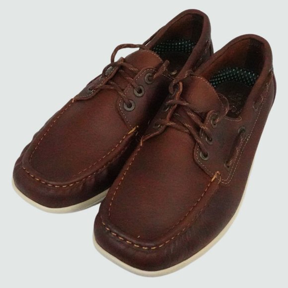 SAS | Shoes | Sas Mens Decksider New Briar Slipon Loafer Shoe Wide ...